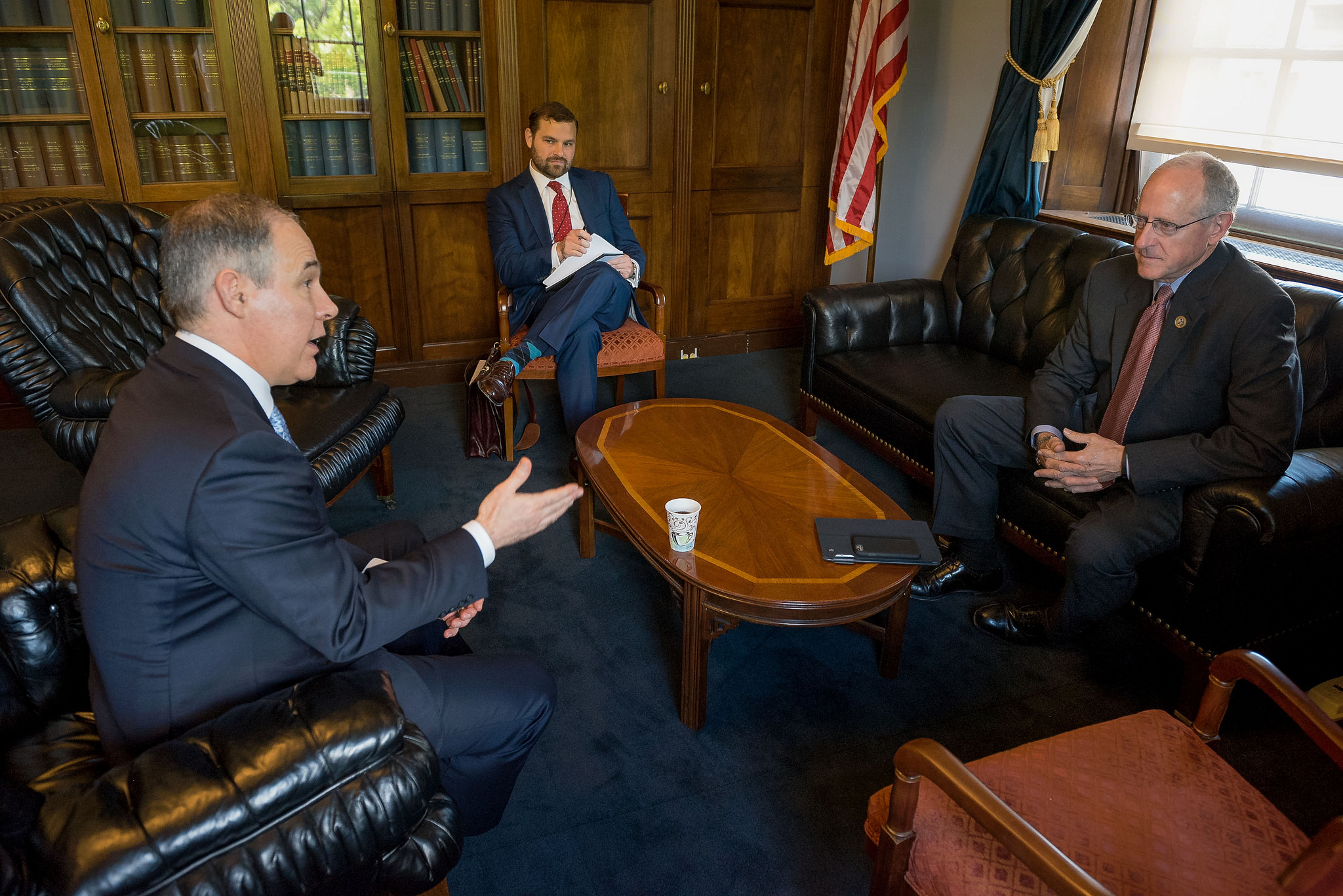 Multimedia: Administrator Scott Pruitt's meeting with Rep. Mike Conaway ...