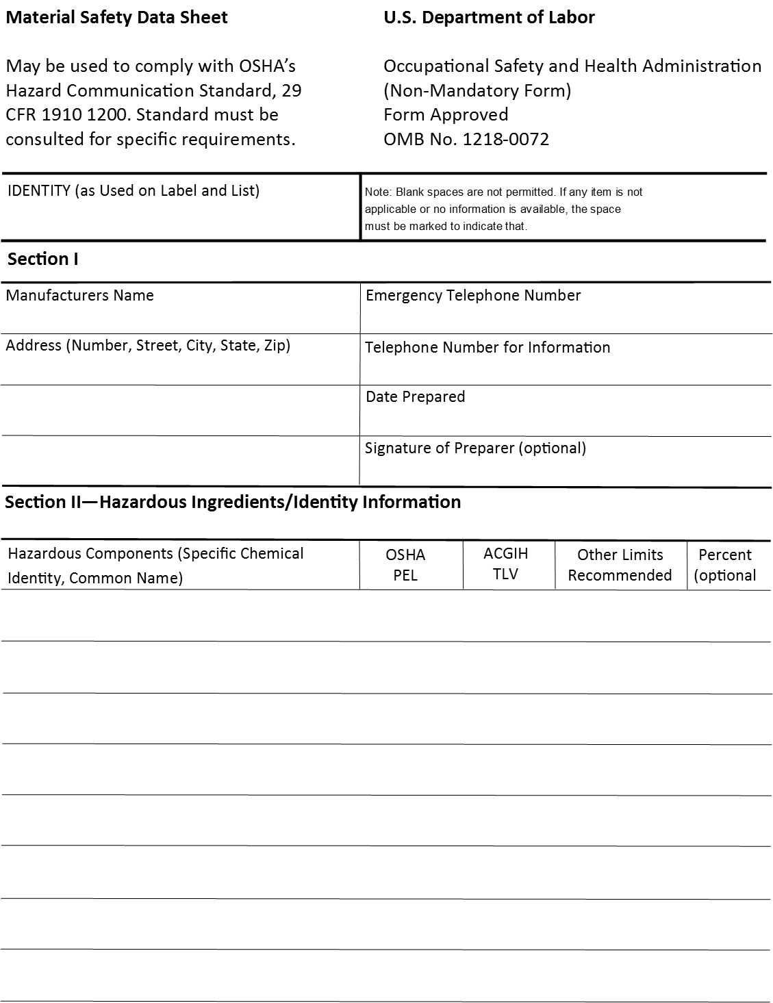 Lean Chemicals Toolkit Appendix B US EPA
