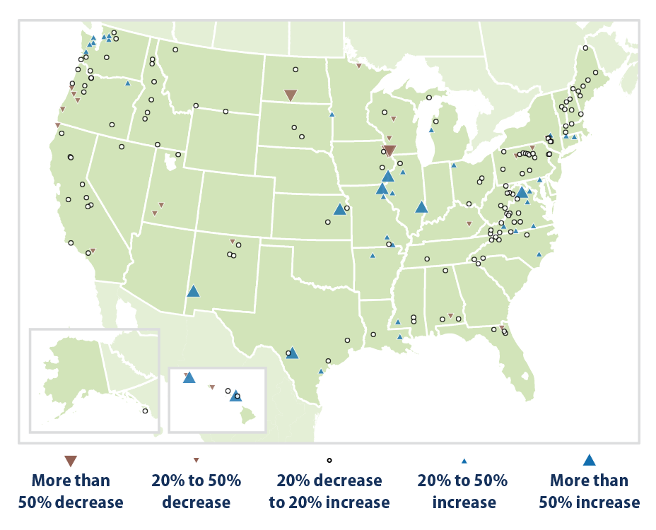Climate Change Indicators: Streamflow | US EPA