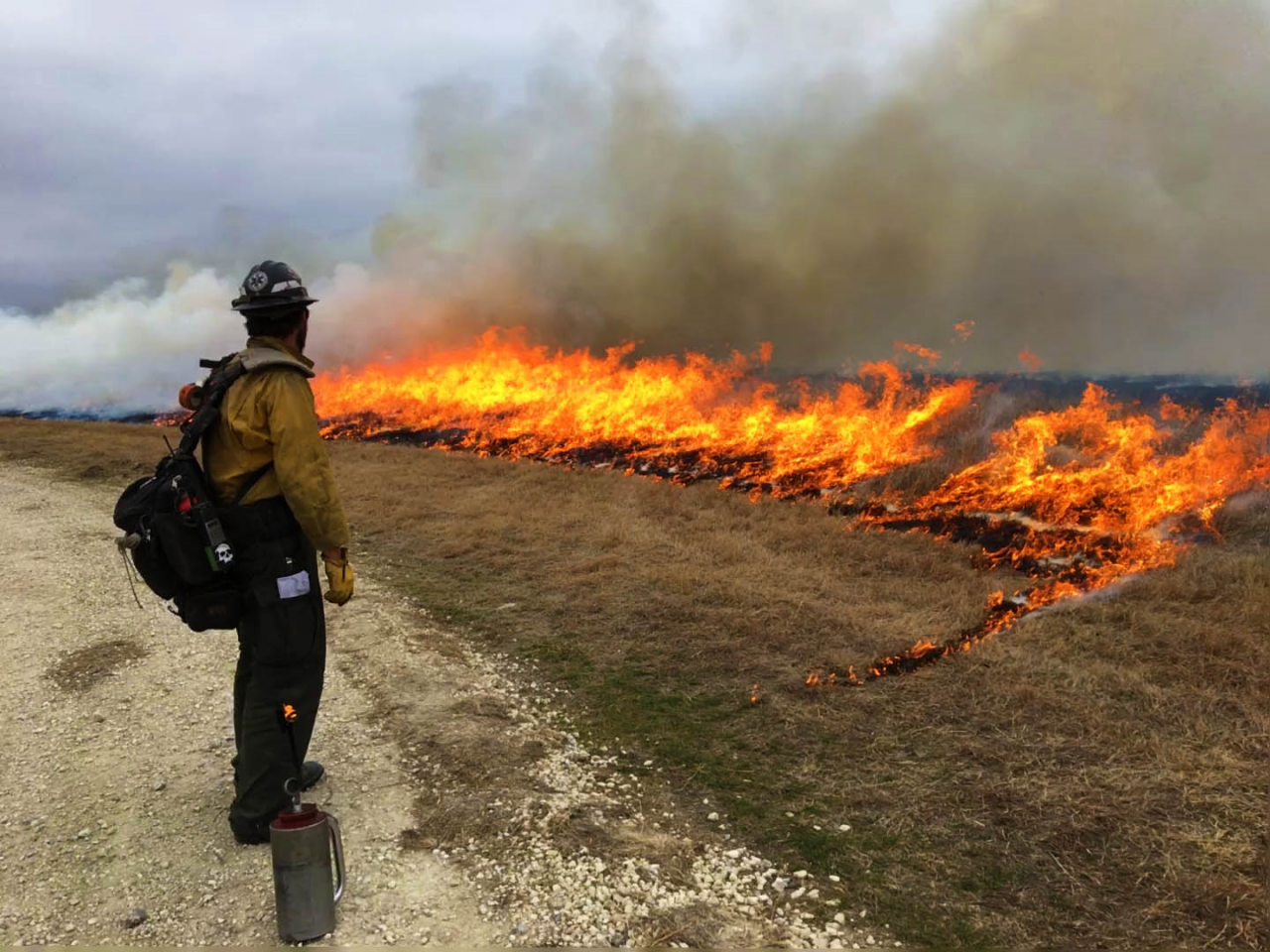 EPA Region 7 Research Spotlight: Studying Fire in the Flint Hills | US EPA