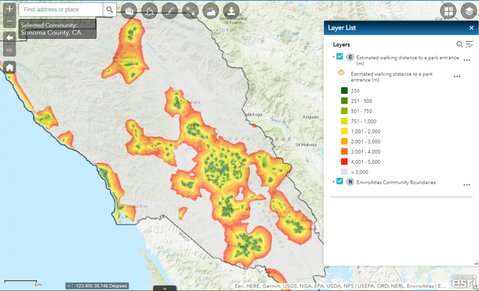 EPA’s EnviroAtlas Publishes Data on Three New Urban Areas, Including ...