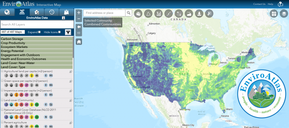 EnviroAtlas Web Applications | US EPA