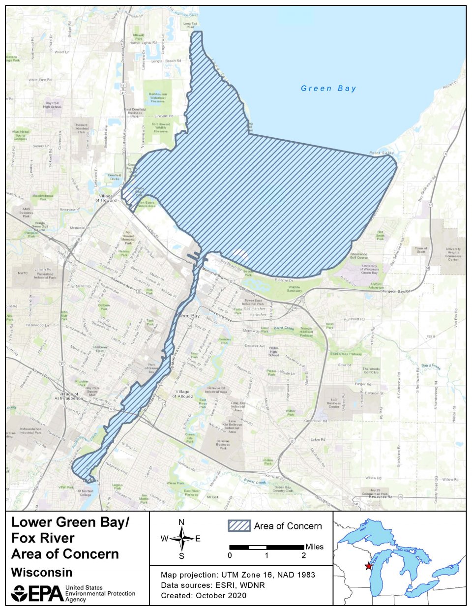 Lower Green Bay/Fox River AOC | US EPA