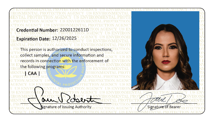 What is an EPA Inspector Credential? | US EPA