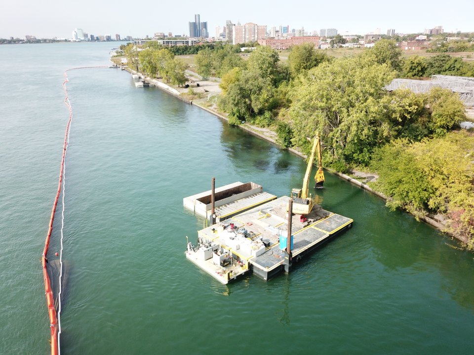 Remediation and Restoration Projects for Detroit River AOC | US EPA
