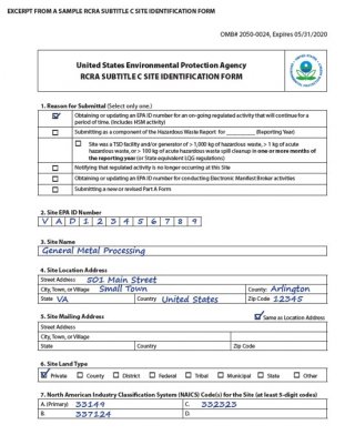 Re-Notification Requirement for Small Quantity Generators | US EPA