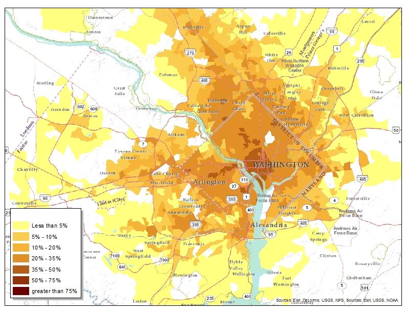 Your dream metro line... (Washington: professionals, costs, suburbs ...