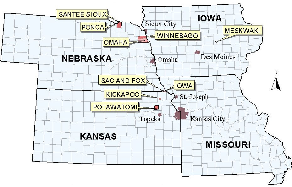 Contacts for Region 7 "Treatment as State" Areas | Permitting Under the ...