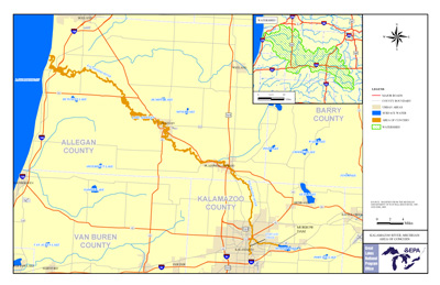 Kalamazoo River AOC | Great Lakes Areas of Concern | US EPA