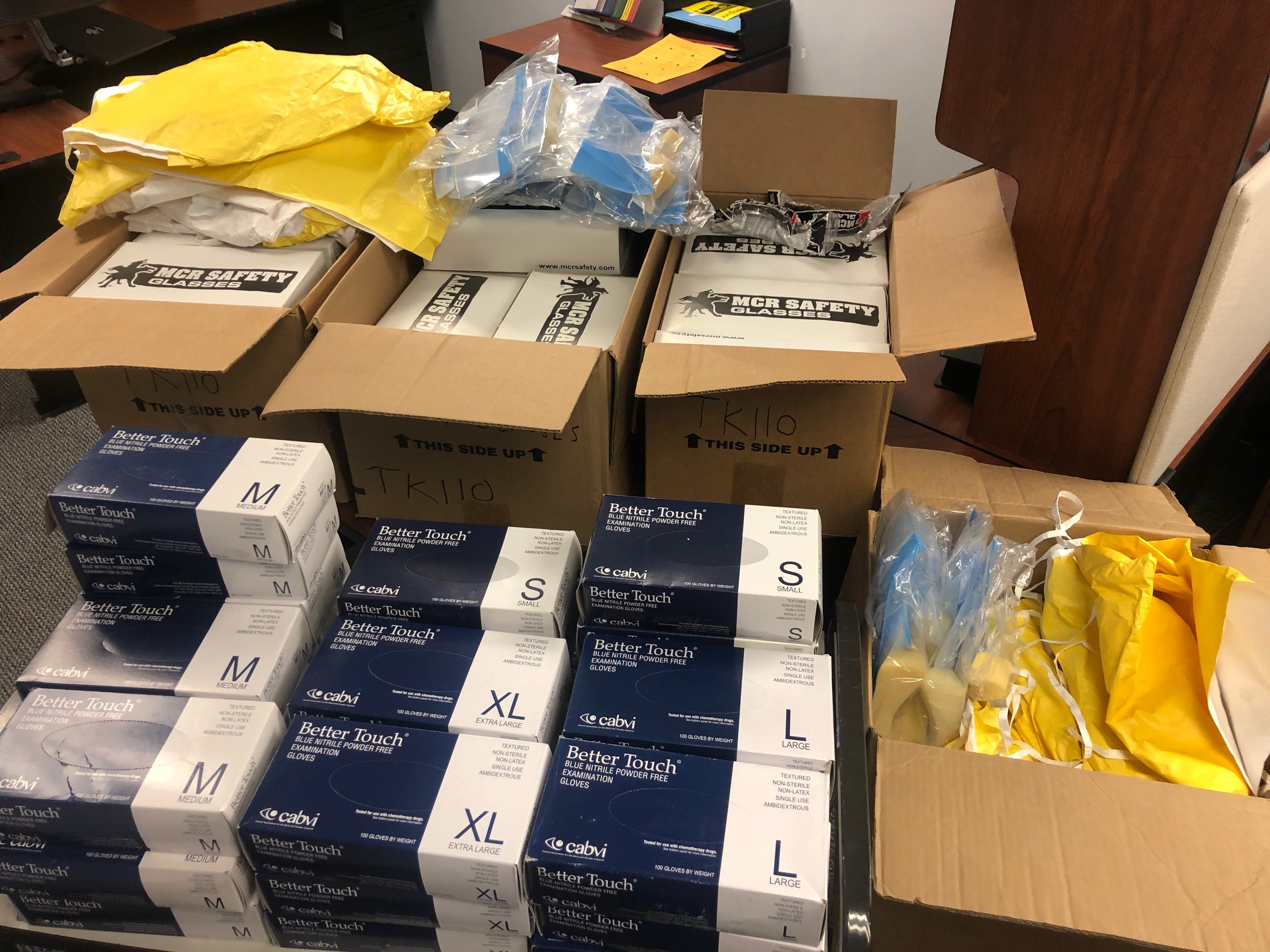 EPA Office of Air and Radiation Transfers Excess PPE for Use Fighting ...