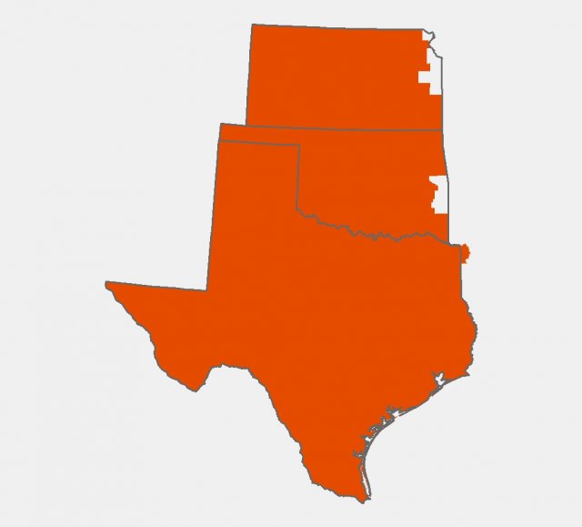 ICLUS Data for the Southern Plains Region | Global Change Explorer (GCX ...