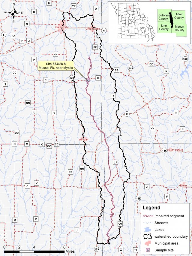 Impaired Waters and TMDLs in Region 7 | Clean Water Act Section 303(d ...