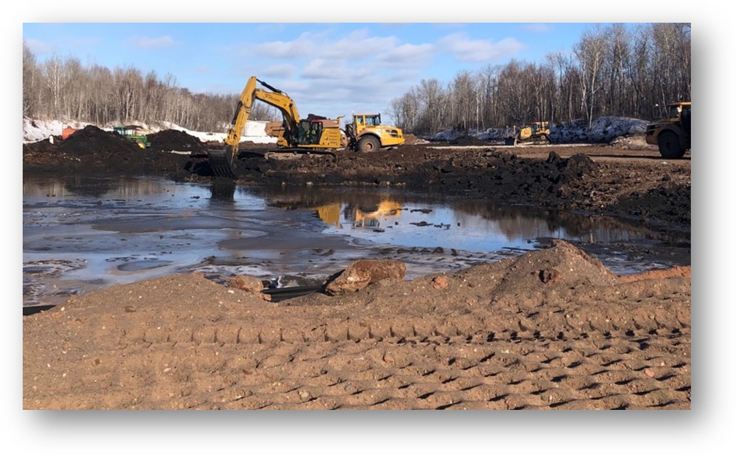 Spirit Lake Great Lakes Legacy Act Cleanup Photos 2021 | US EPA
