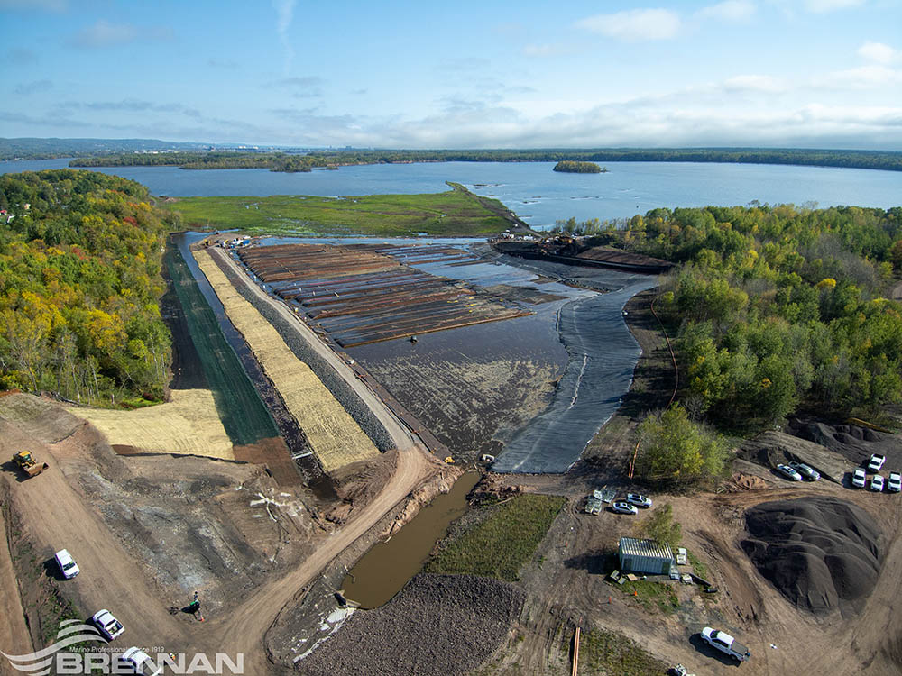 Spirit Lake Great Lakes Legacy Act Cleanup Photos 2021 | US EPA