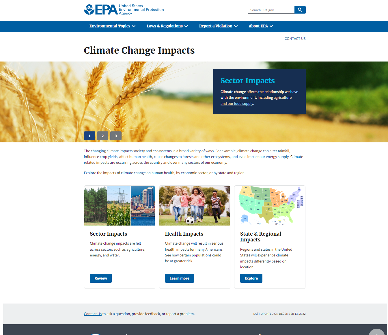 Impacts of Climate Change | US EPA