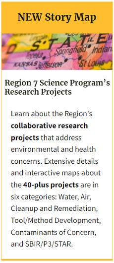 Region 7 Science Program | US EPA