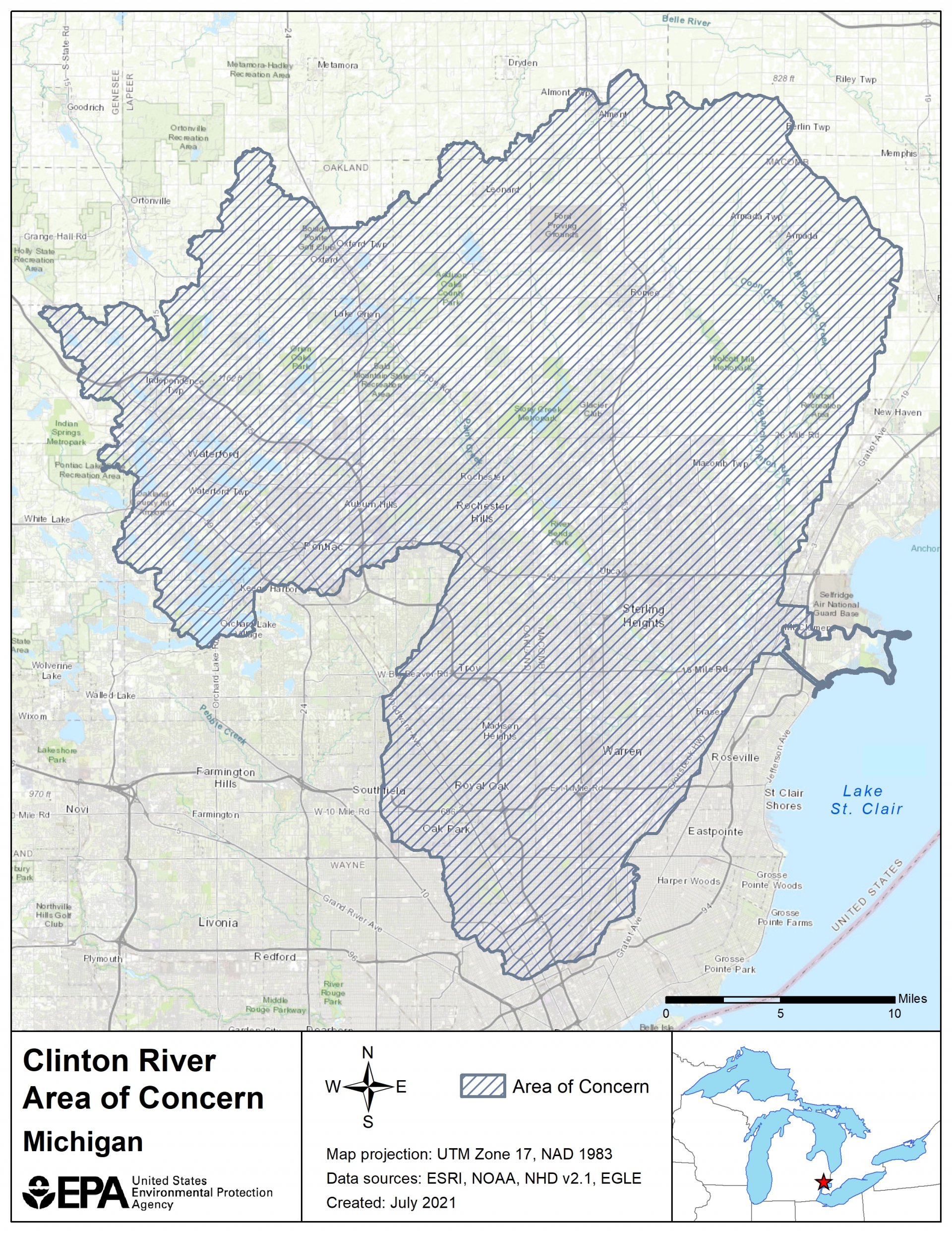 Clinton River AOC | US EPA