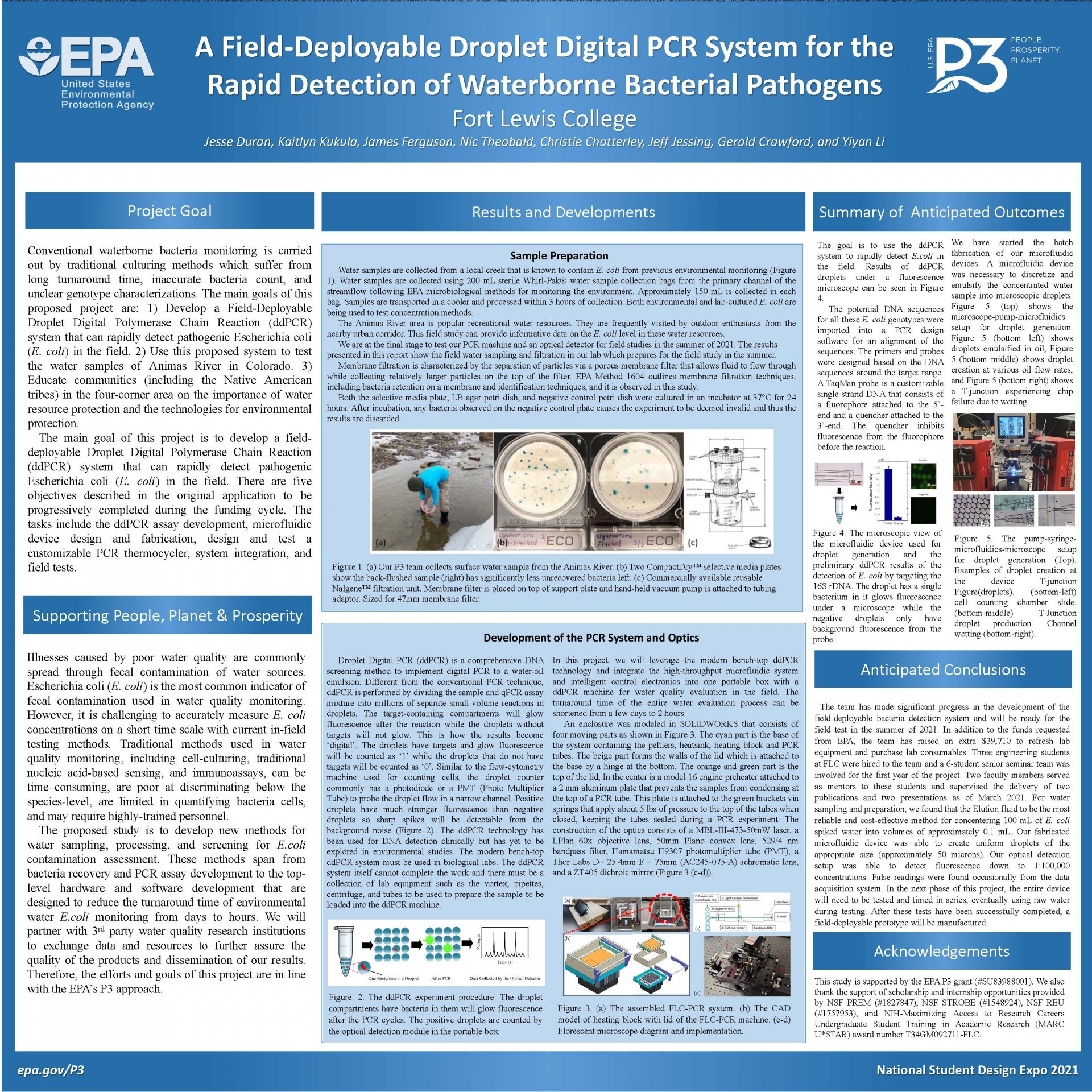 2021 P3 Expo - A Field-Deployable Droplet Digital PCR System for the ... 2021 P3 Expo - A Field-Deployable Droplet Digital PCR System for the ...