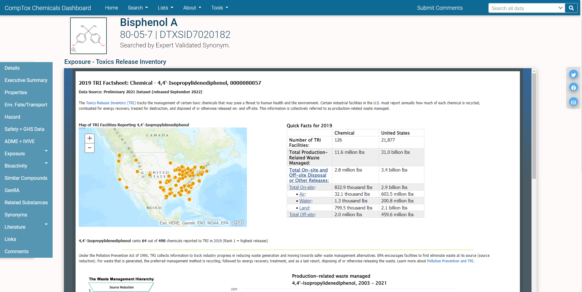 Chemicals Dashboard Help: Basic Search | US EPA