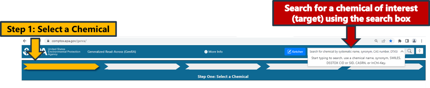 GenRA Manual: Selecting a Chemical for Study | US EPA