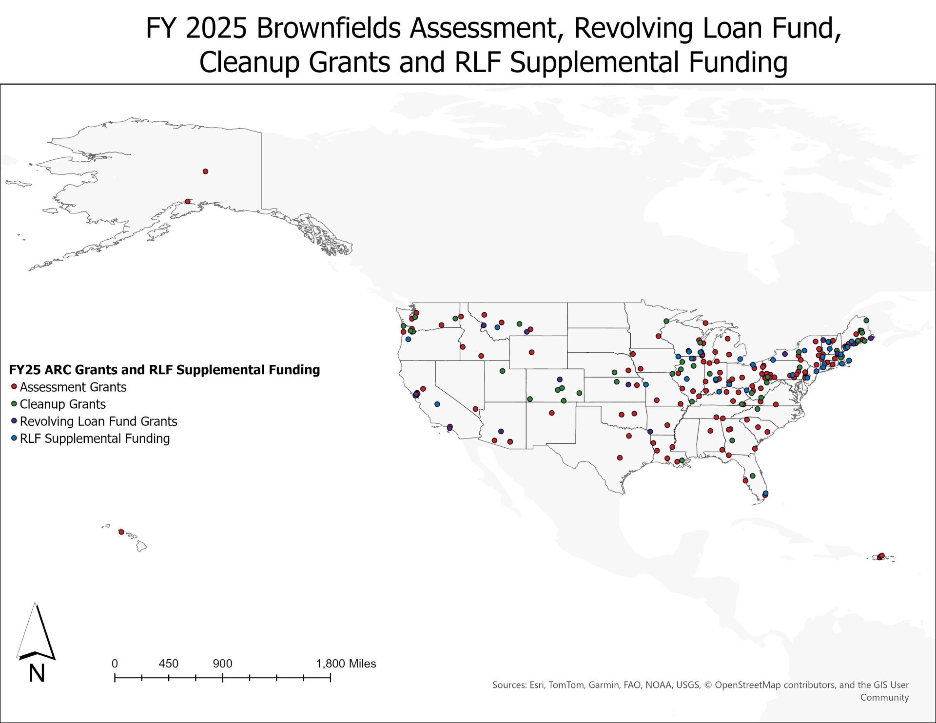 Applications Selected for FY 2025 Brownfields Assessment, Revolving ...