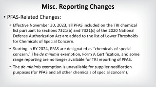 Reporting for TRI Facilities | US EPA