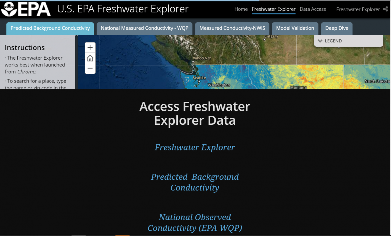 Freshwater Explorer | US EPA