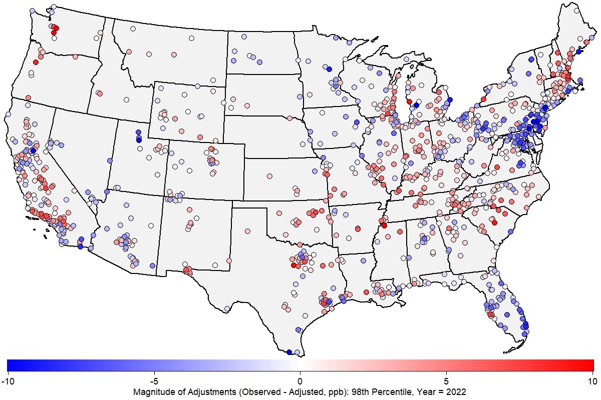 Trends in Ozone Adjusted for Weather Conditions | US EPA