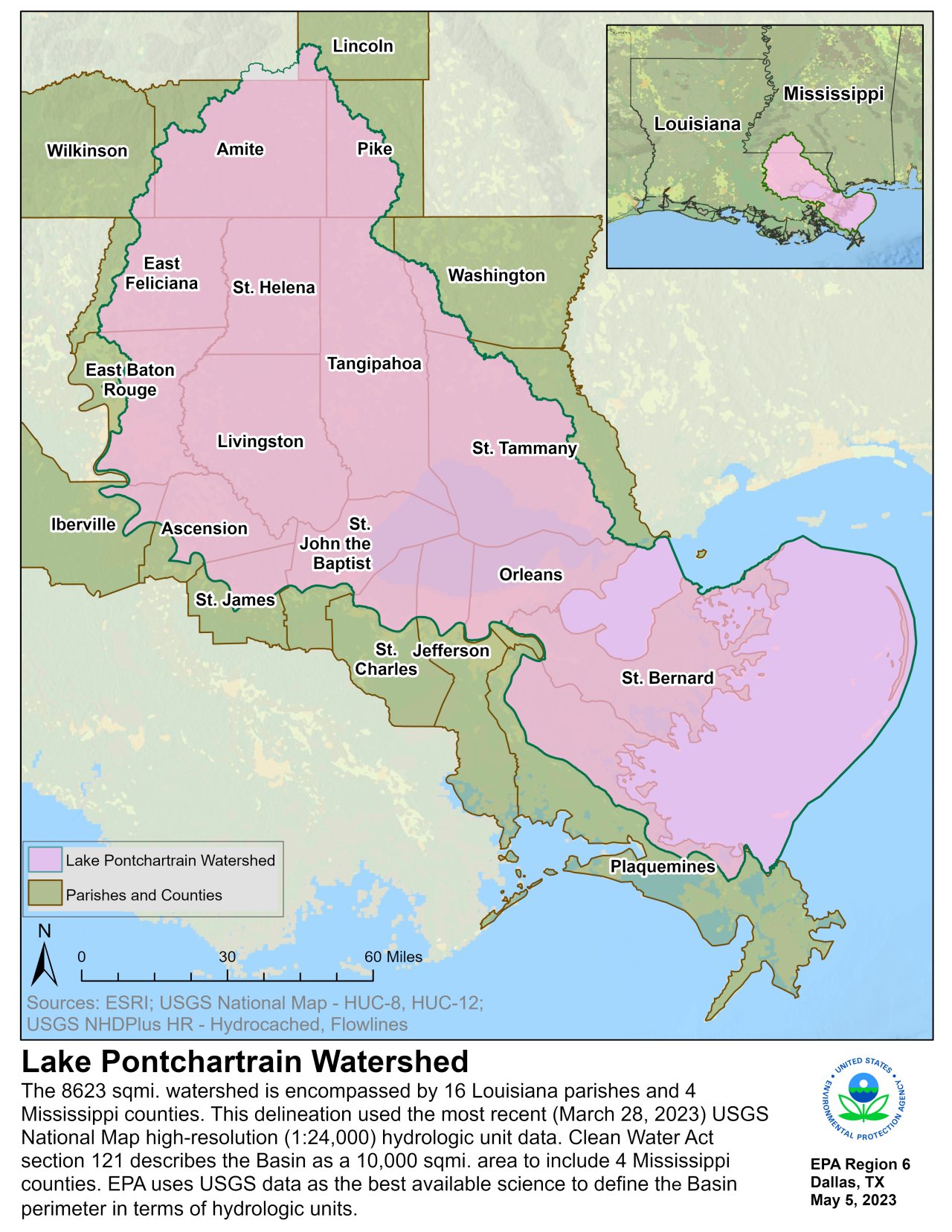 Lake Pontchartrain Basin Restoration Program | US EPA