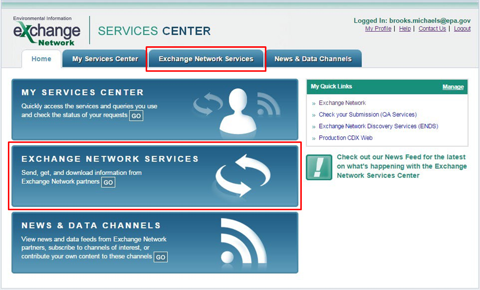 Batch Submission of Data - Using the ENSC | US EPA