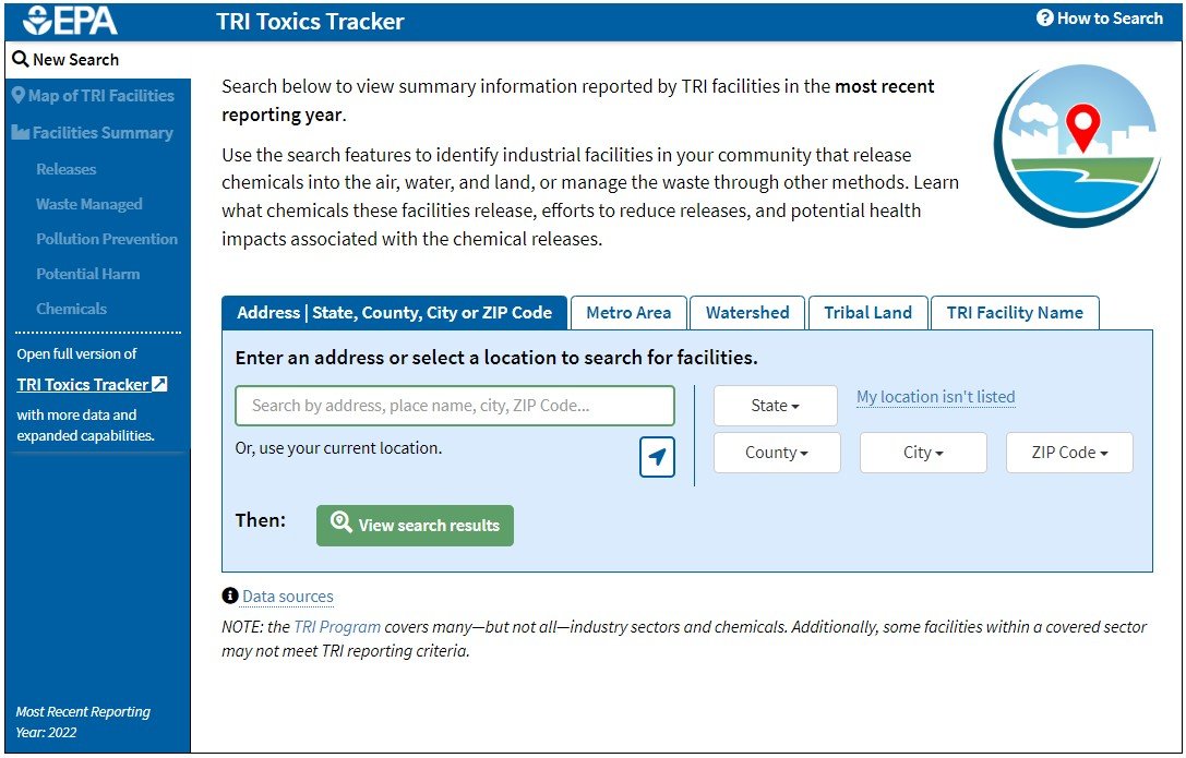 History of the Toxics Release Inventory (TRI) Program | US EPA