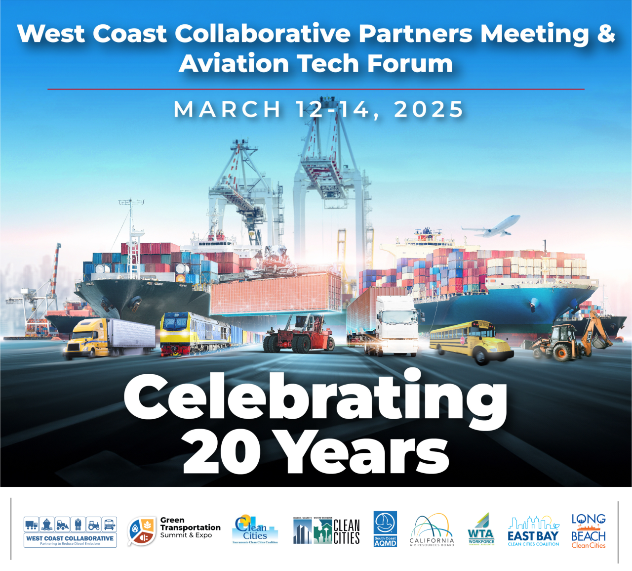 REGISTER TODAY: West Coast Collaborative Partners Meeting and Aviation Technology Forum | US EPA