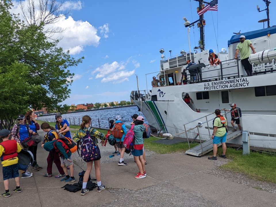 Kids in the Captain’s Seat: Summer Day Camp on the Lake Explorer II ...