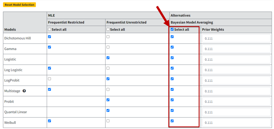 How-to: Modeling Dichotomous Data in BMDS Online | US EPA