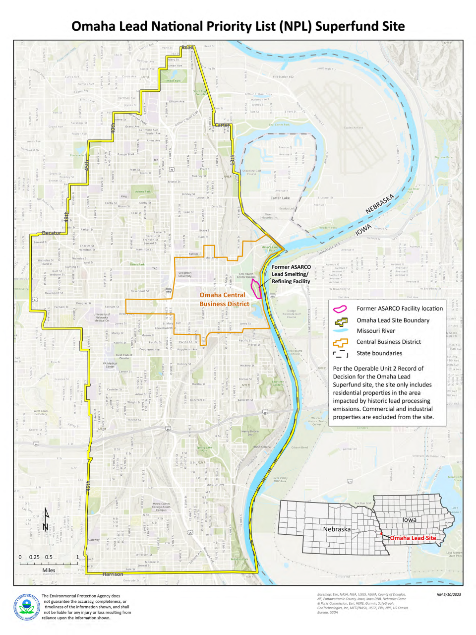 Omaha Lead Superfund Site, Omaha, Douglas County, Nebraska – Fact Sheet ...