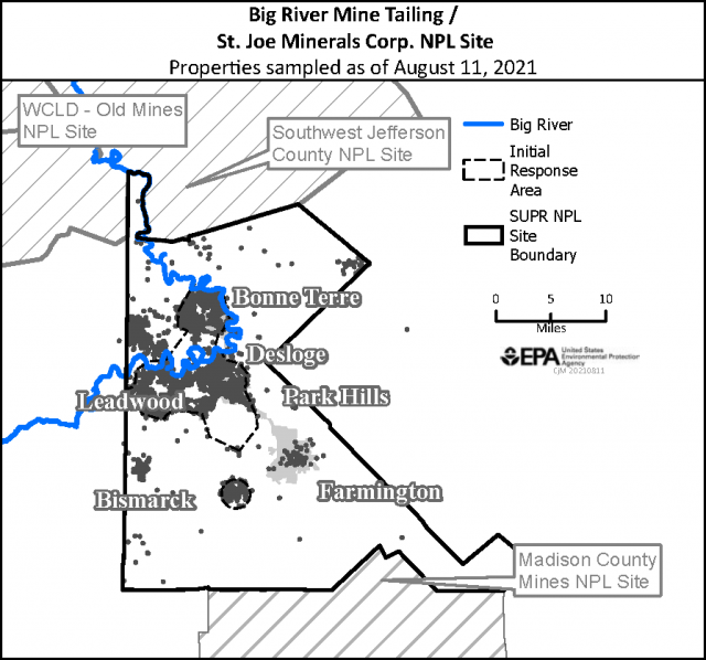 Big River Mine Tailings National Priorities List (NPL) Superfund Site ...