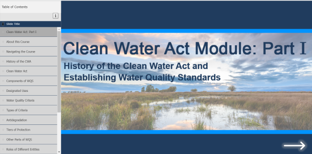 Clean Water Act Module Part 1 | US EPA