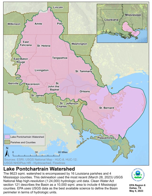 Lake Pontchartrain Basin Restoration Program | US EPA