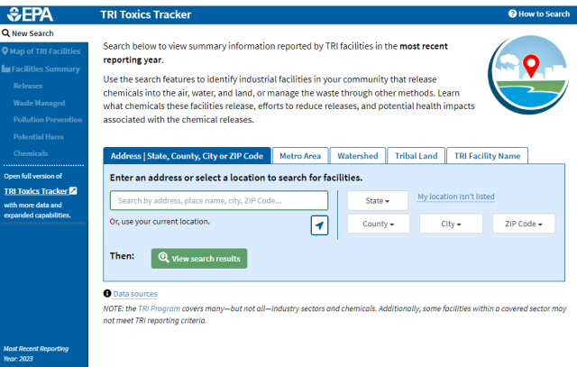 EPA Releases Updated 2023 Toxics Release Inventory Reporting Data | US EPA