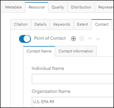 Guidance for Content Item Metadata in ArcGIS Online | US EPA