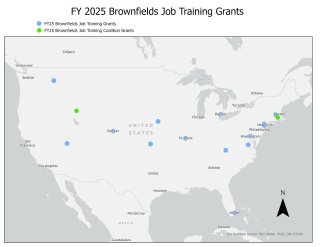 Applicants Selected for FY 2025 Brownfields Job Training Grants | US EPA
